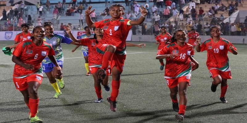 Bangladesh makes flying start in SAFF U-15 Women’s Championship ...